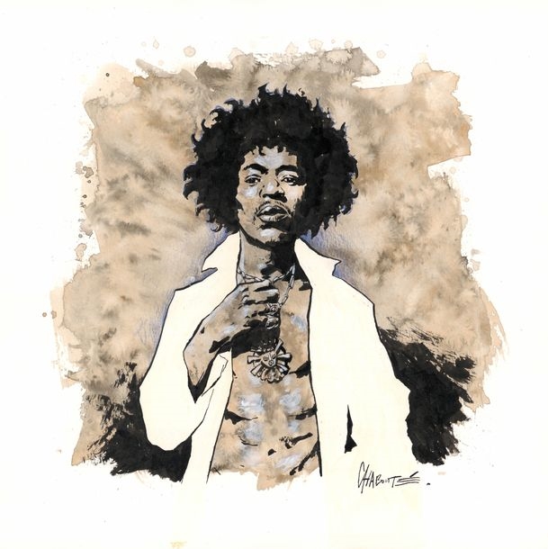 Christophe Chabouté | Hendrix | MutualArt