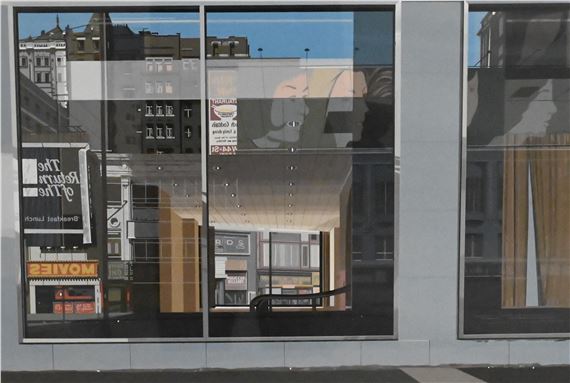 Richard Estes | “Times Square (Urban Landscape III portfolio)” 1981 ...