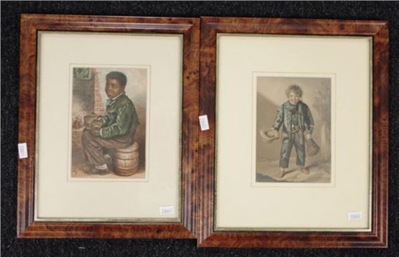 George Baxter | Victorian George Baxter coloured oil prints (Circa 1853 ...