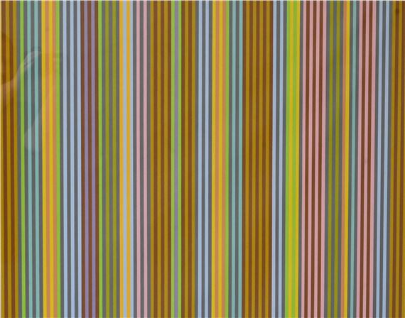 Gene Davis | laminated on rag board (Circa 1969) | MutualArt