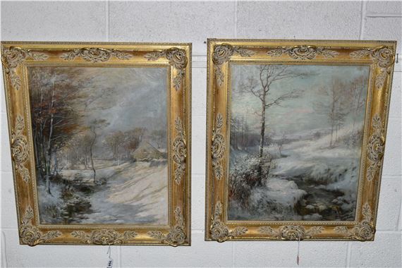 Austin Winterbottom | AUSTIN WINTERBOTTOM (1860-1919) TWO WINTER ...