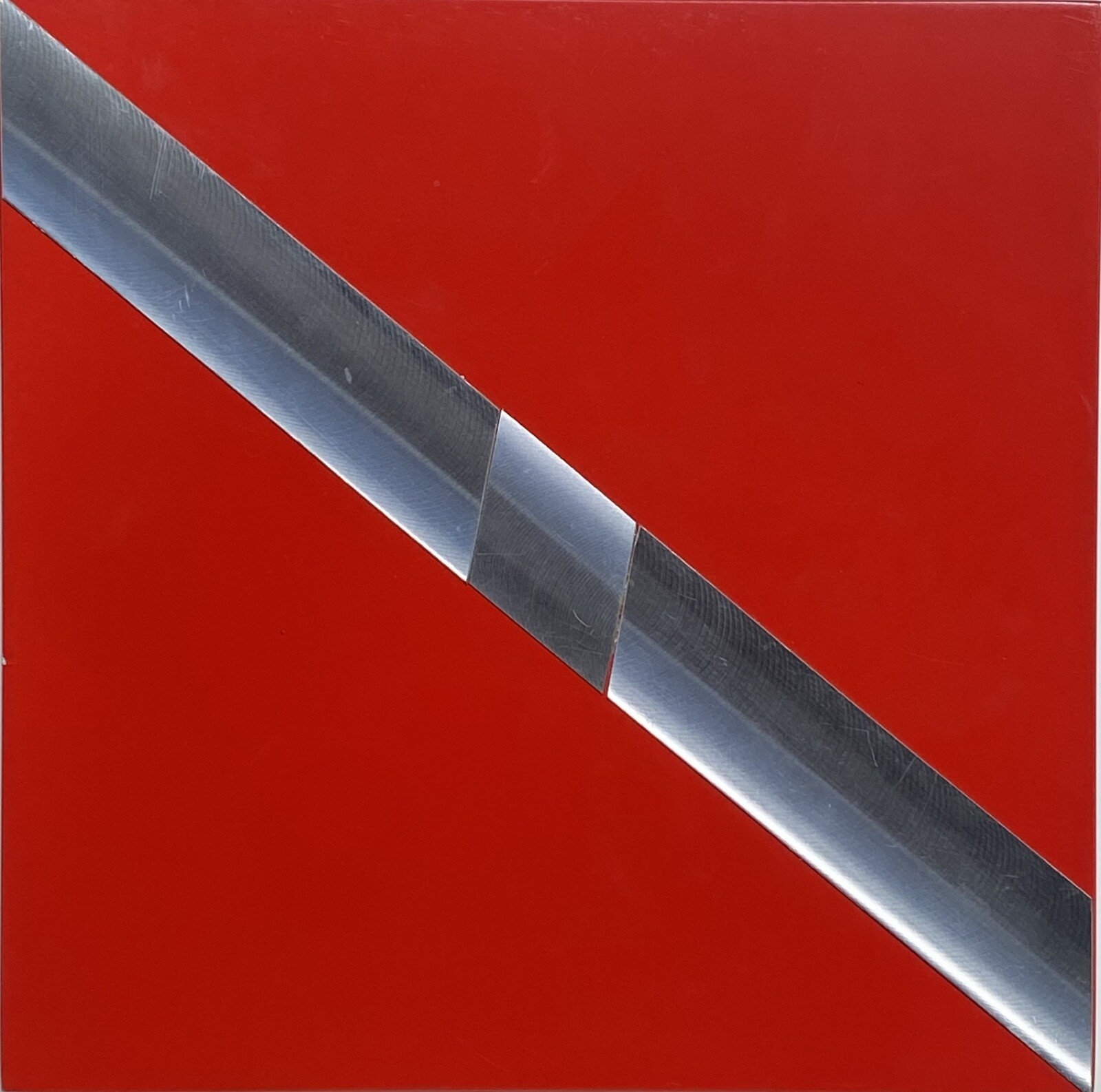 Getulio Alviani | SUPERFICIE A TESTURA VIBRATILE NEL ROSSO, 2009 (2009 ...