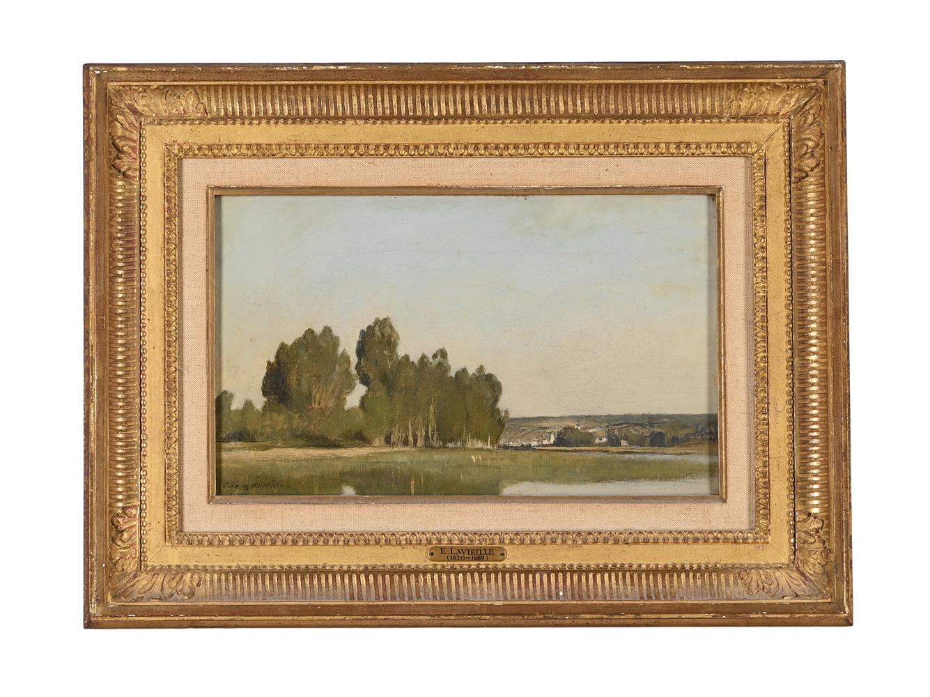 Eugène Antoine Samuel Lavieille | BARBIZON LANDSCAPE | MutualArt
