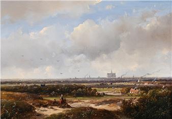 Andreas Schelfhout | 715 Artworks at Auction | MutualArt