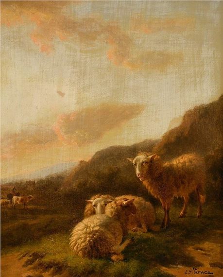 Louis Pierre Verwée | 3 Artworks at Auction | MutualArt