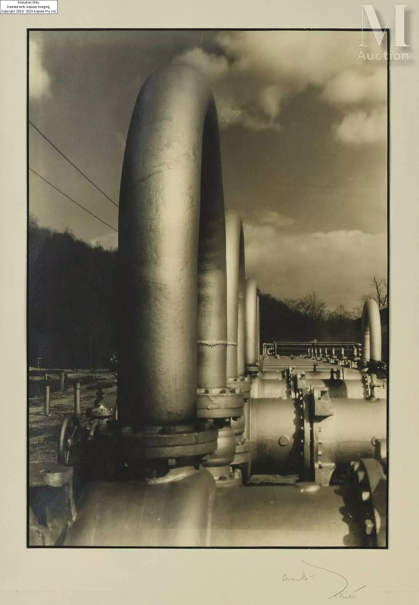 Margaret Bourke-White | A pageant of commerce in the St. Mary's River ...