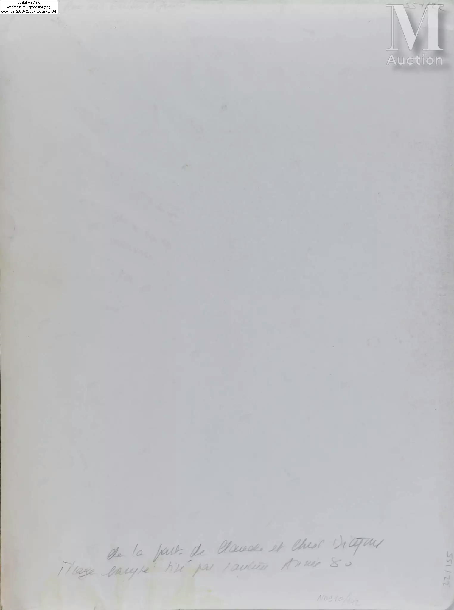 Claude Dityvon | Claude DITYVON (1937-2008 (Circa 1980) | MutualArt