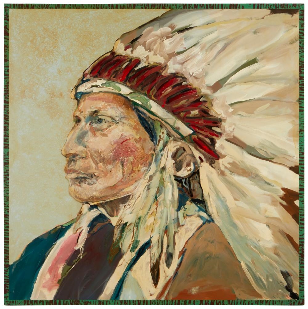 Ira Yeager | Profile of an Indian | MutualArt
