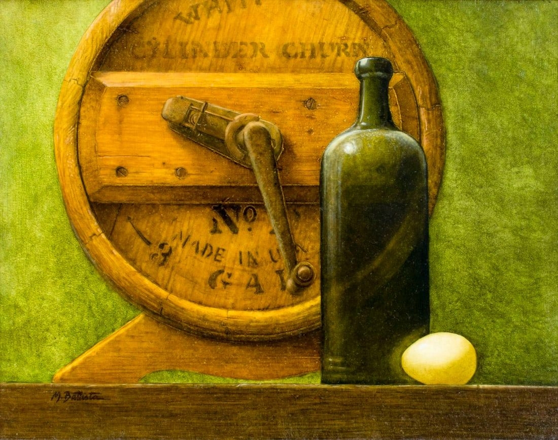 Mark Battista | Still Life with Bottle | MutualArt