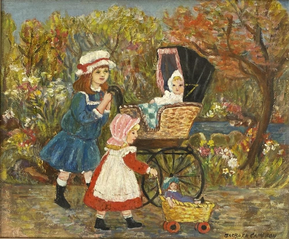 Barbara Cameron | Country Walk | MutualArt