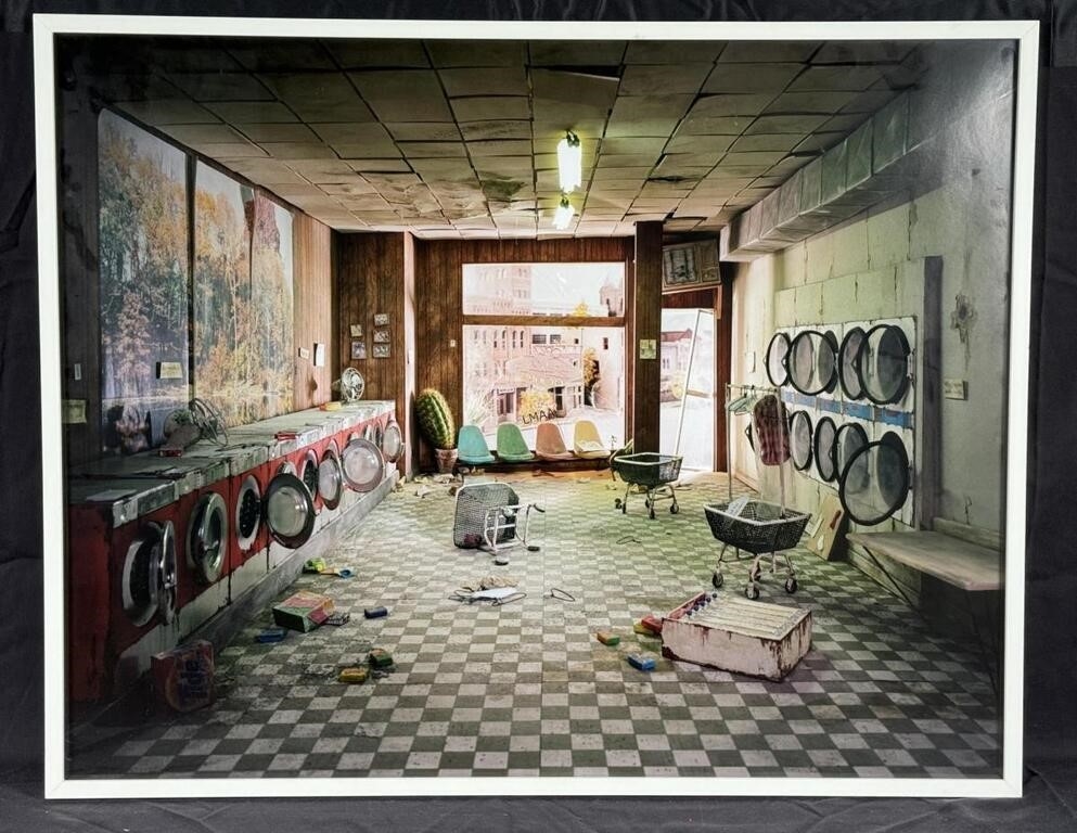 Lori Nix | LORI NIX LAUNDRY ROOM DIORAMA 2005 (2005) | MutualArt