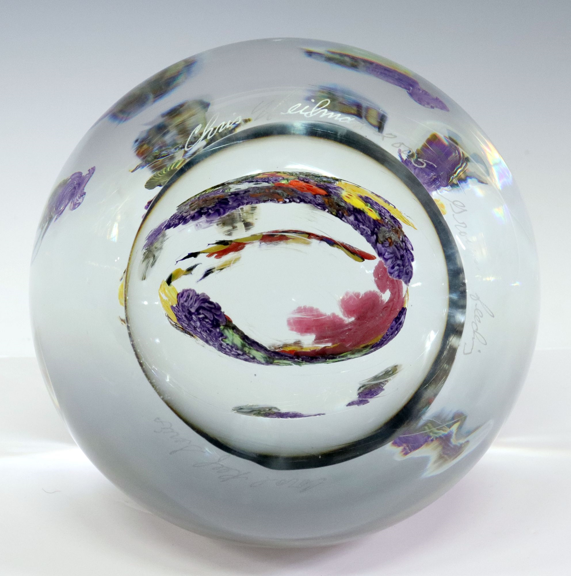 Chris Heilman | Studio art glass aquarium paperweight (2005) | MutualArt