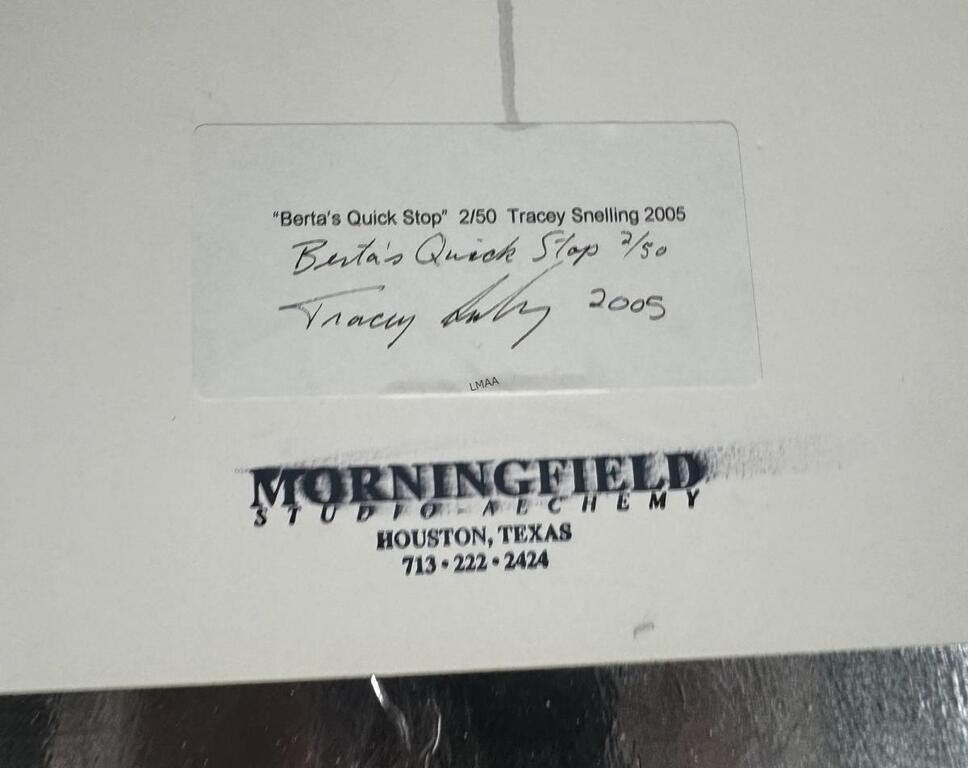 Tracey Snelling | 2005 TRACEY SNELLING BERTA'S QUICK STOP 2/50 (2005 ...