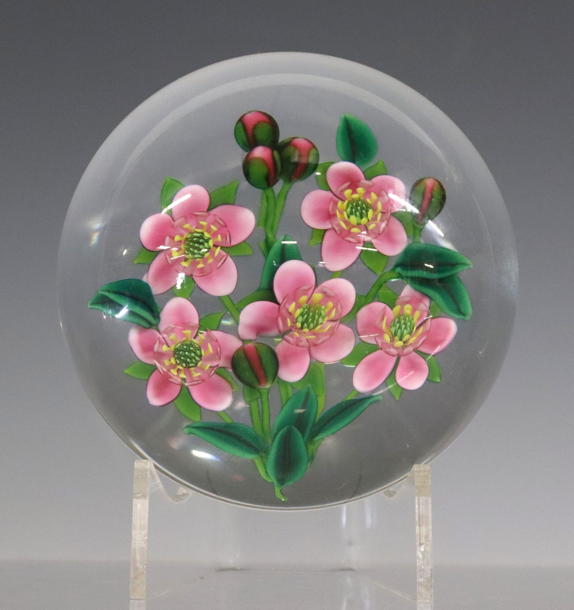 Ken Rosenfeld | (lot of 3) Art glass paperweights | MutualArt