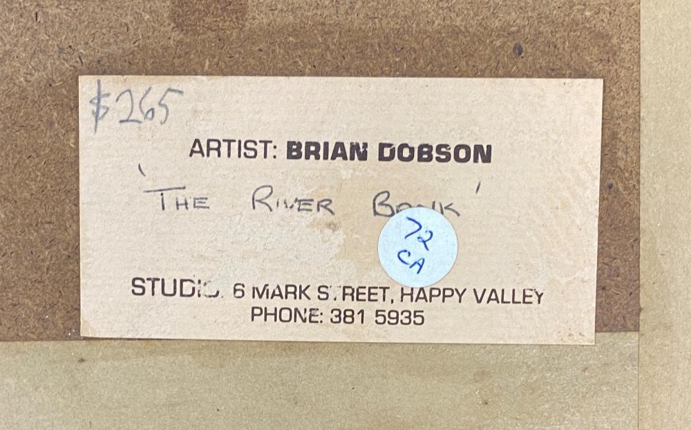 Brian Dobson | The River Bank 1984 (1984) | MutualArt