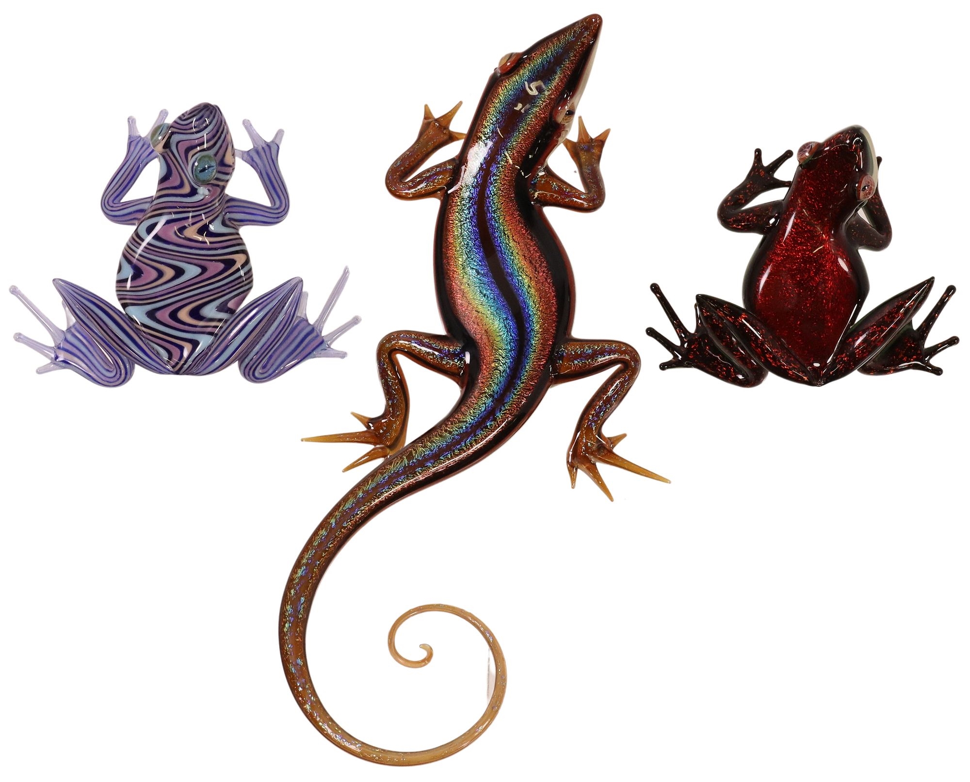 Scott Bisson | Flameworked glass figures of amphibians and reptile ...