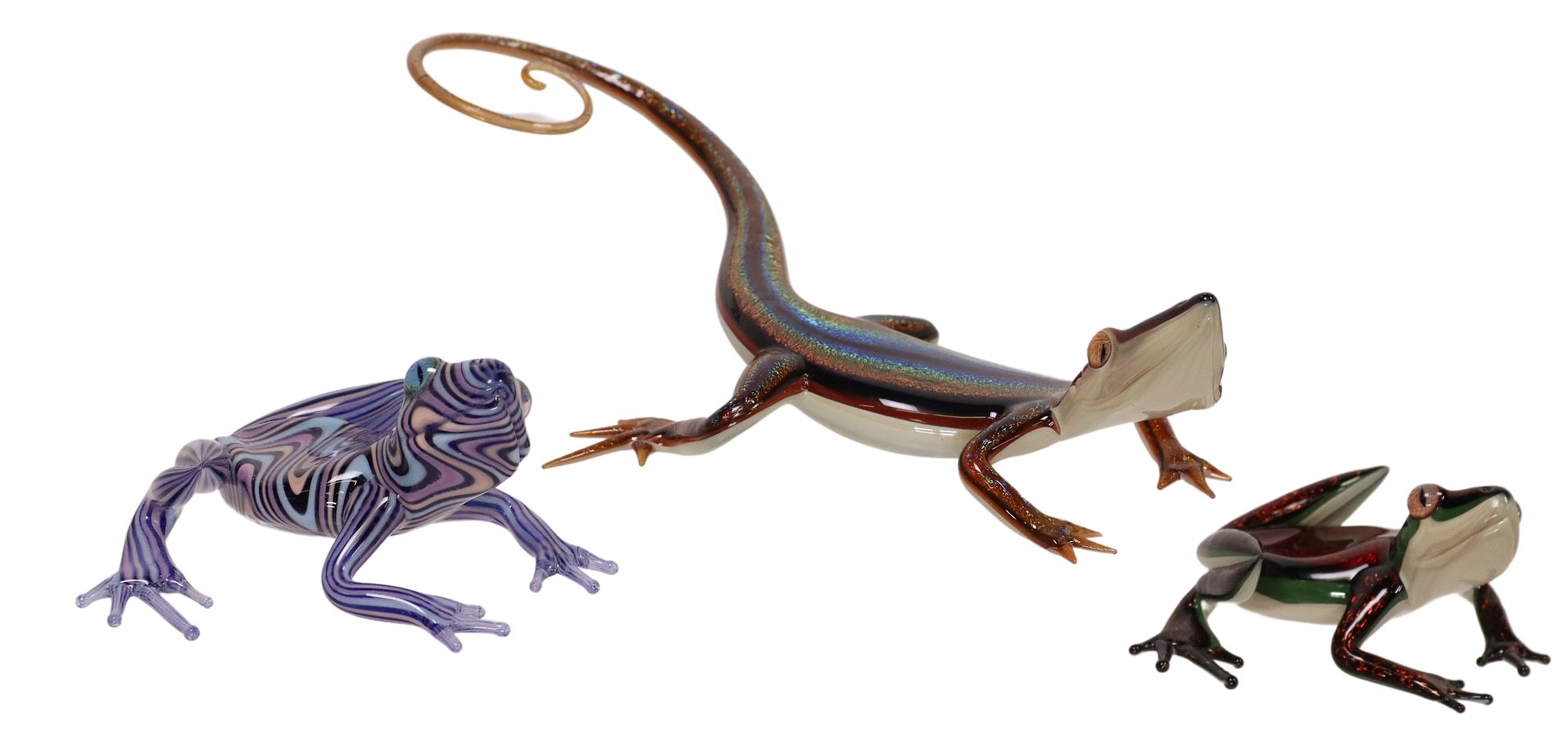 Scott Bisson | Flameworked glass figures of amphibians and reptile ...
