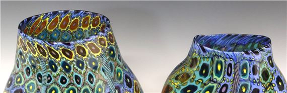 Jeremy Popelka | 2) JEREMY POPELKA (B.1960) STUDIO ART GLASS MURRINI ...