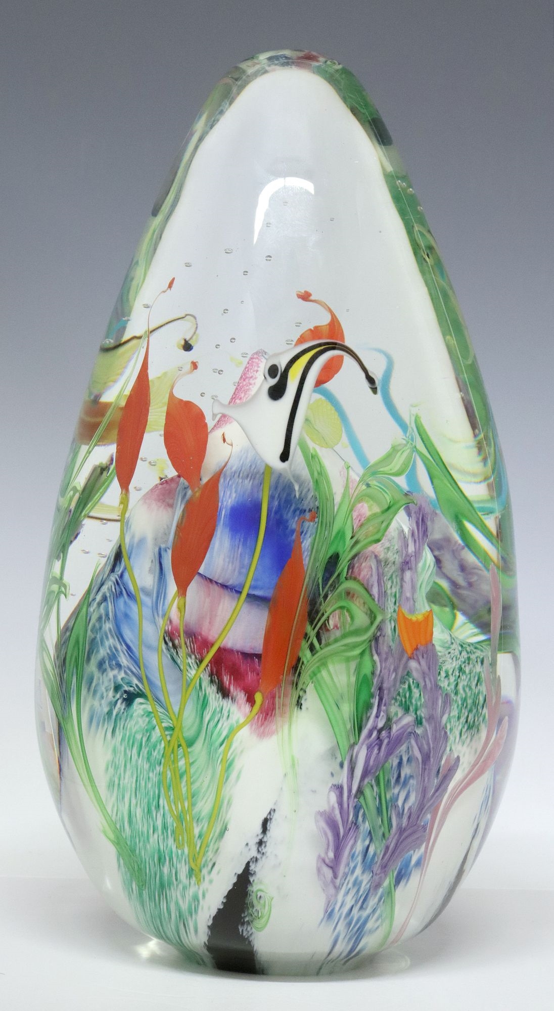 Mayauel Ward | Studio art glass fish aquarium paperweight (2018 ...