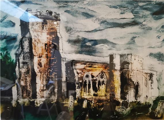 John Piper | signed limited edition etching with aquatint | MutualArt