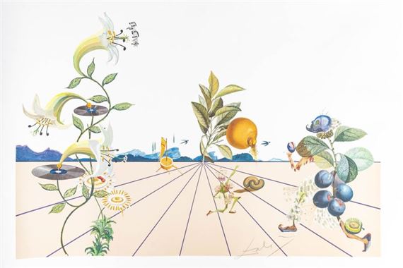 Salvador Dalí | Flordali I (X of 5000) (1981) | MutualArt