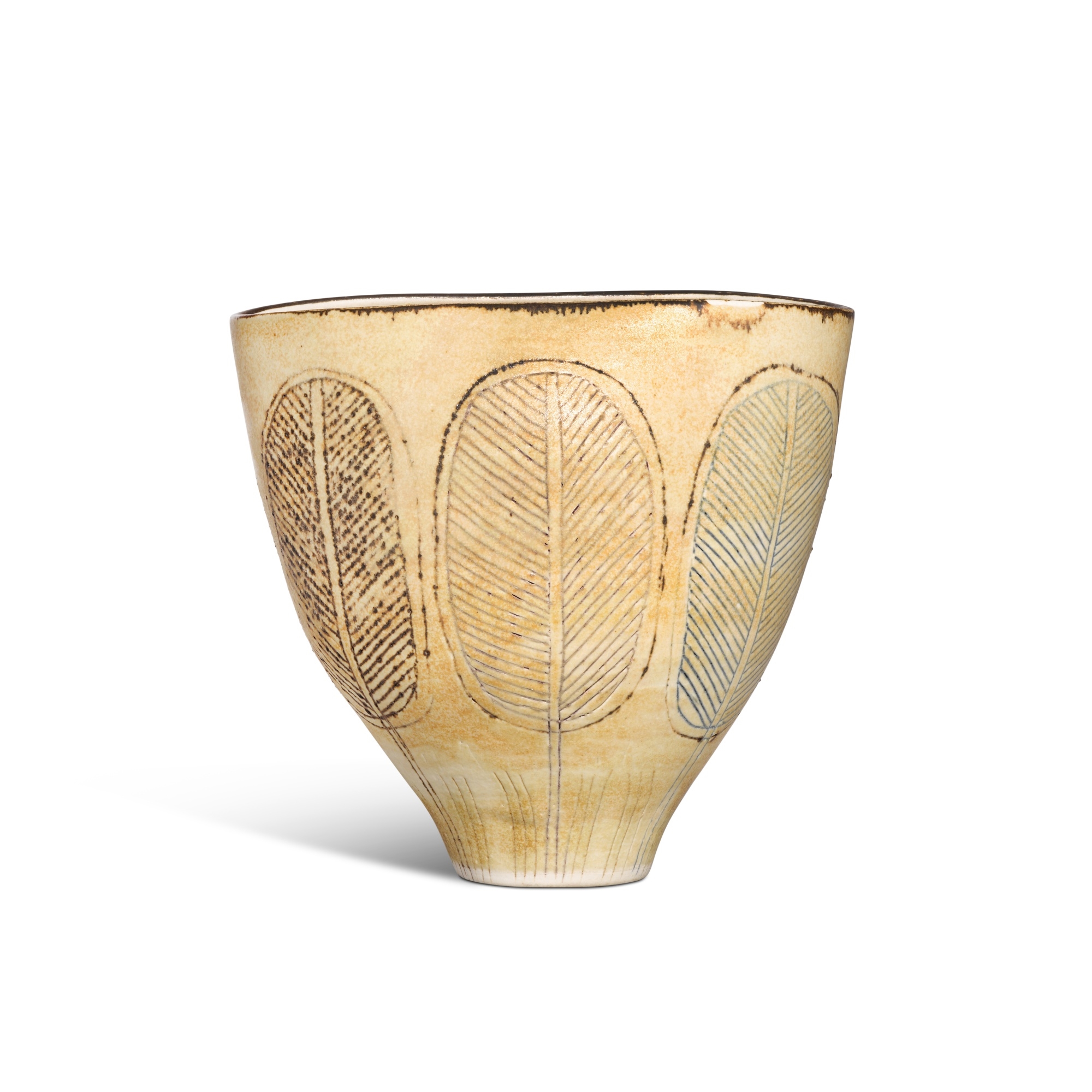 Lucie Rie | Footed bowl (1985) | MutualArt