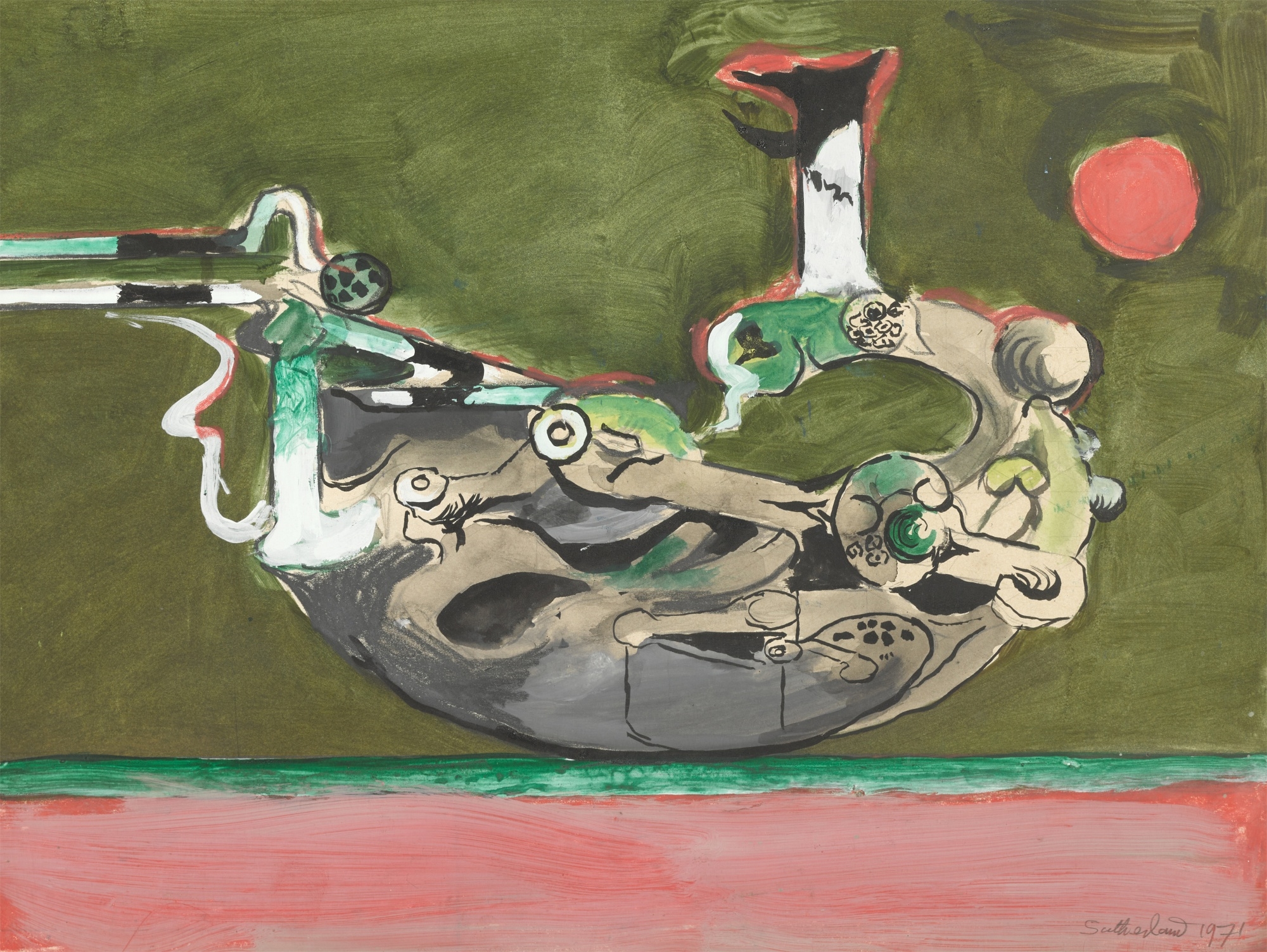 Graham Sutherland | Welsh Hills (1940) | MutualArt