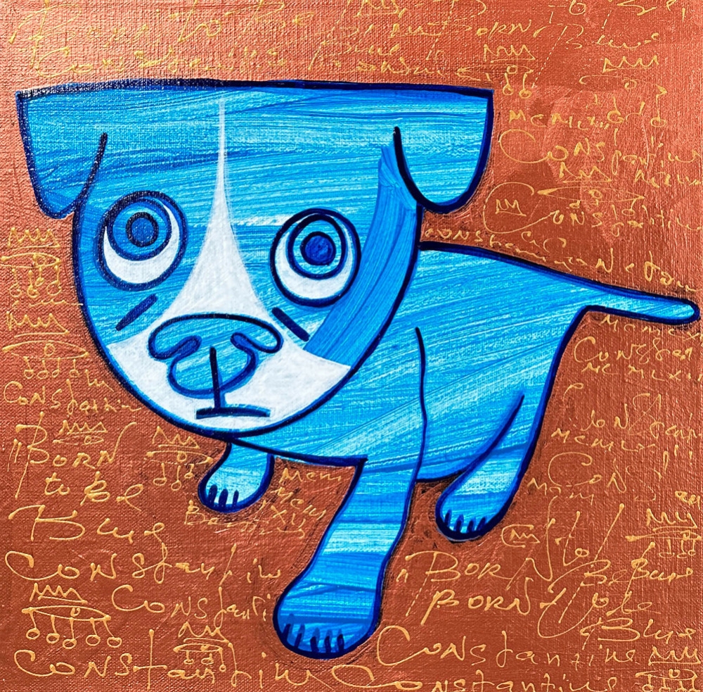 Constantine Popov | Born To Be Blue | MutualArt