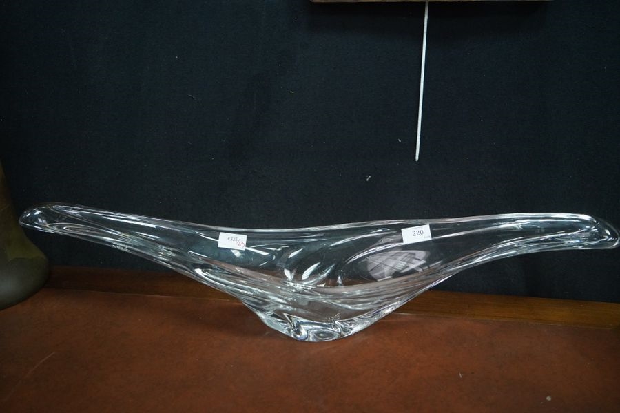 Daum Frères | DAUM France Grande coupe en cristal de forme... - Lot 220 ...