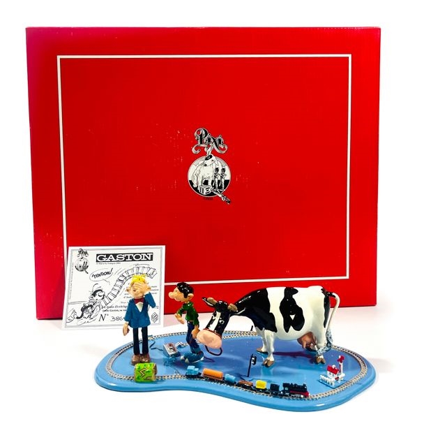 Andre Franquin | Le train électrique de Gaston | MutualArt