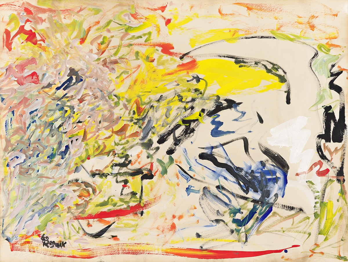 Milton Resnick | Painting I (1957) | MutualArt