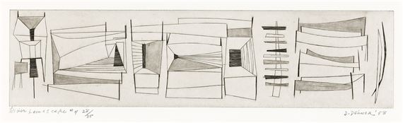 Dorothy Dehner | River Landscape #4 (1925) | MutualArt