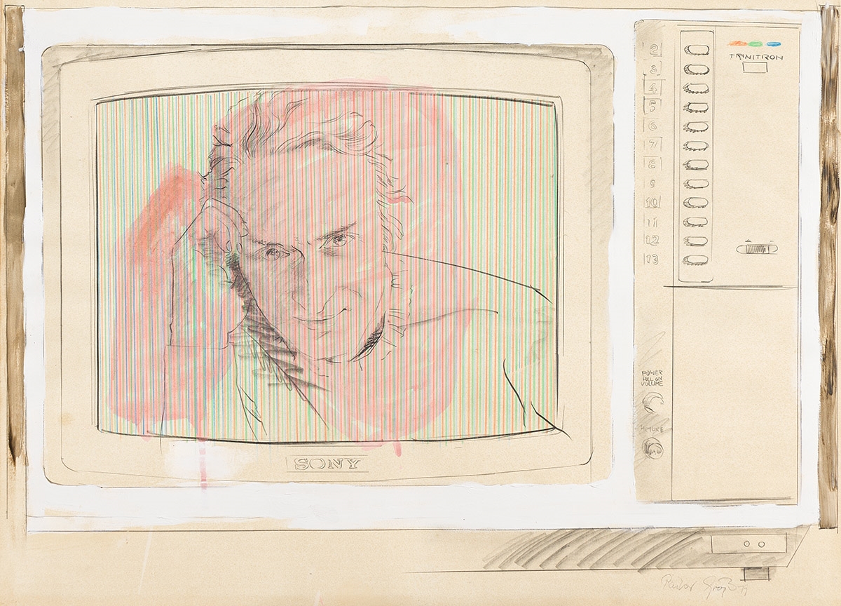 Larry Rivers | PORTRAIT OF BRIGITTE MERNAHAN (1956) | MutualArt