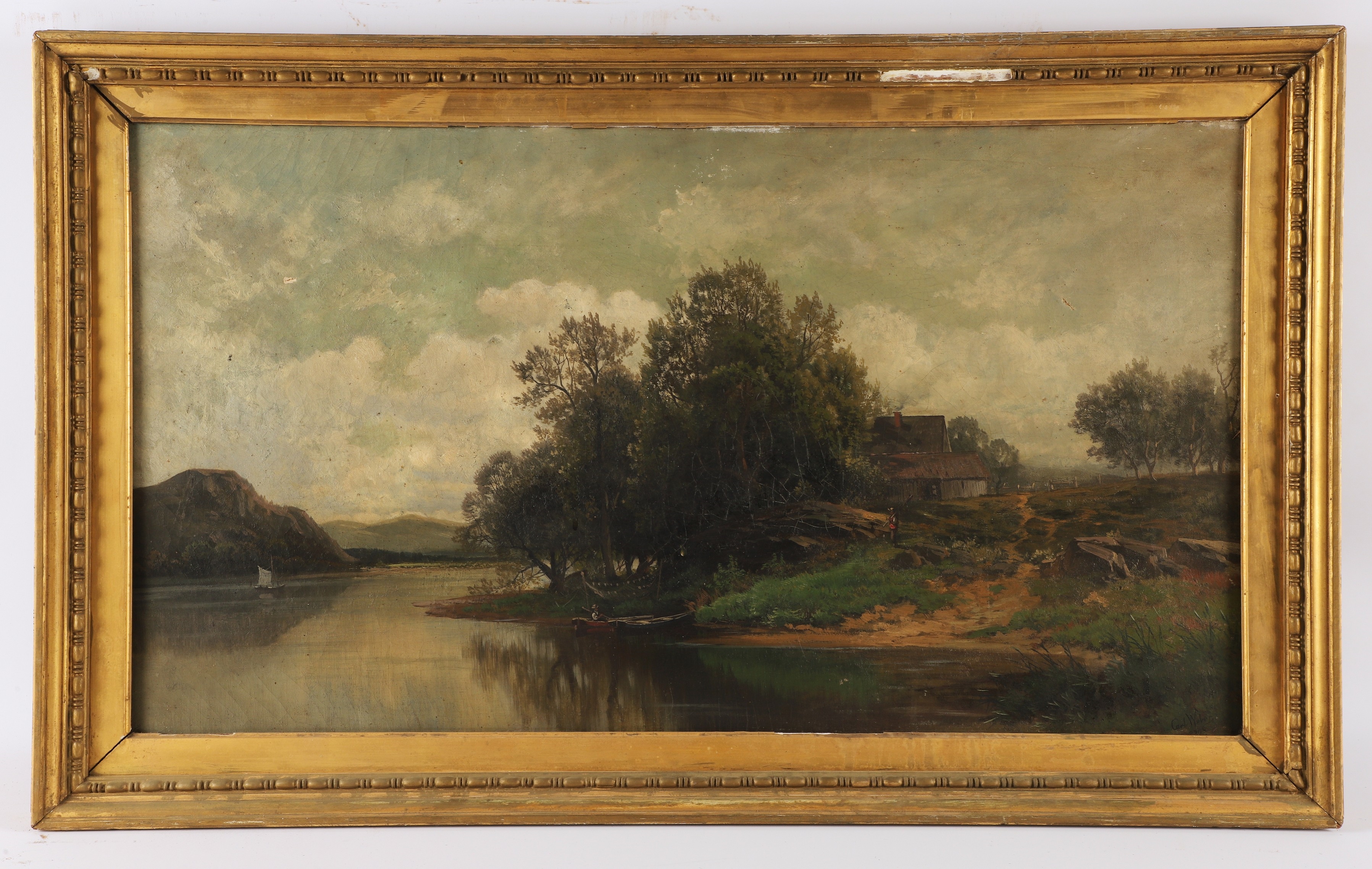 Carl Weber | A SHIP IN THE FOG (1883) | MutualArt