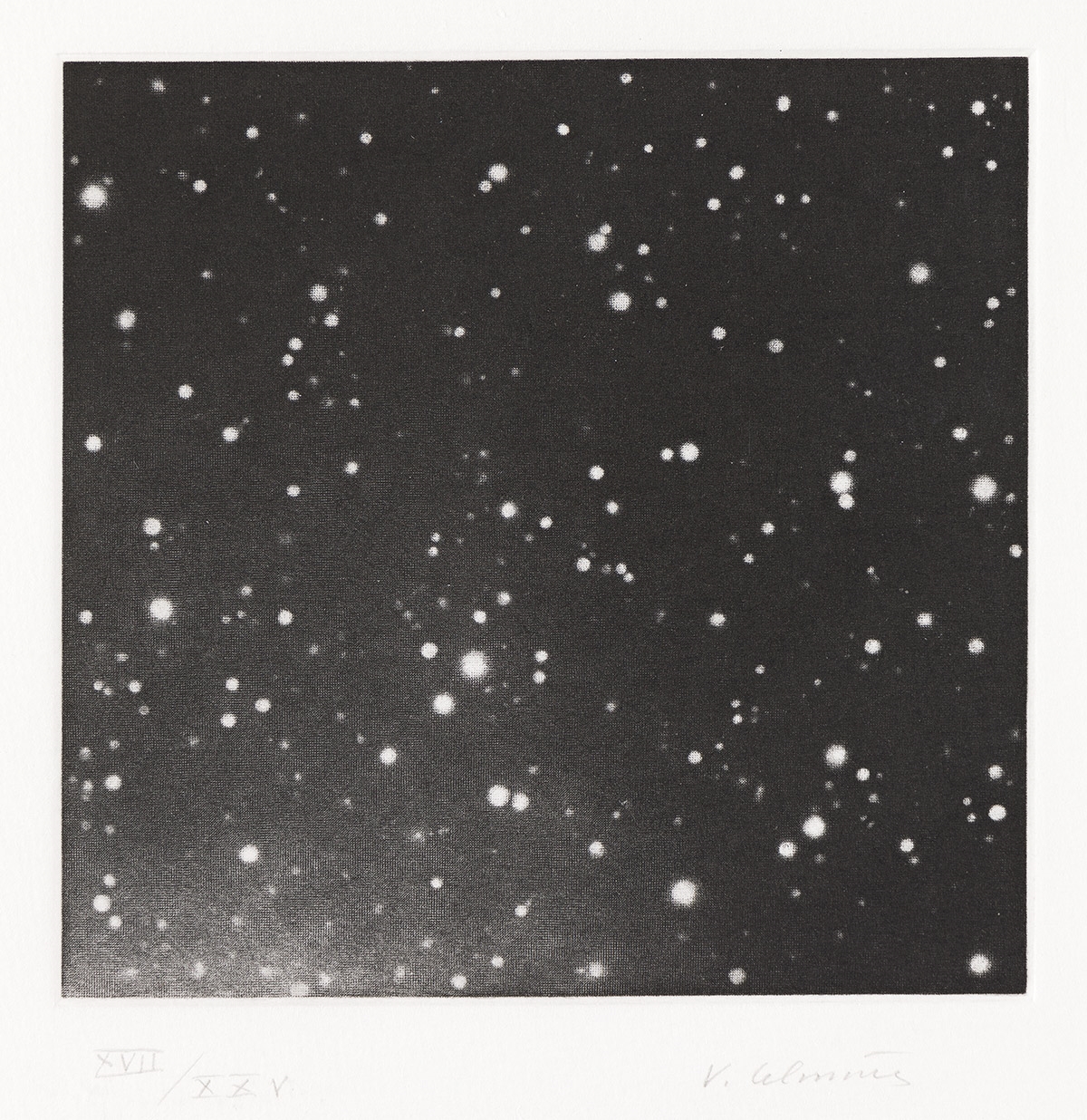 Vija Celmins | Untitled (Ocean) (1968) | MutualArt
