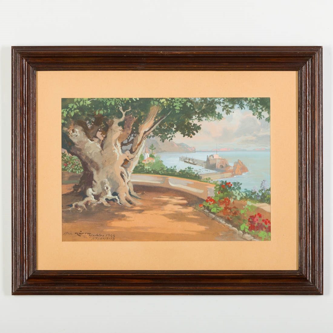 Max Römer | View of Madeira (1953) | MutualArt