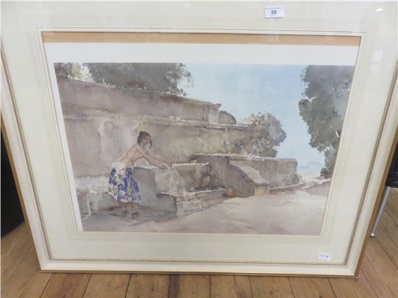 William Russell Flint | BATHING BELLES | MutualArt