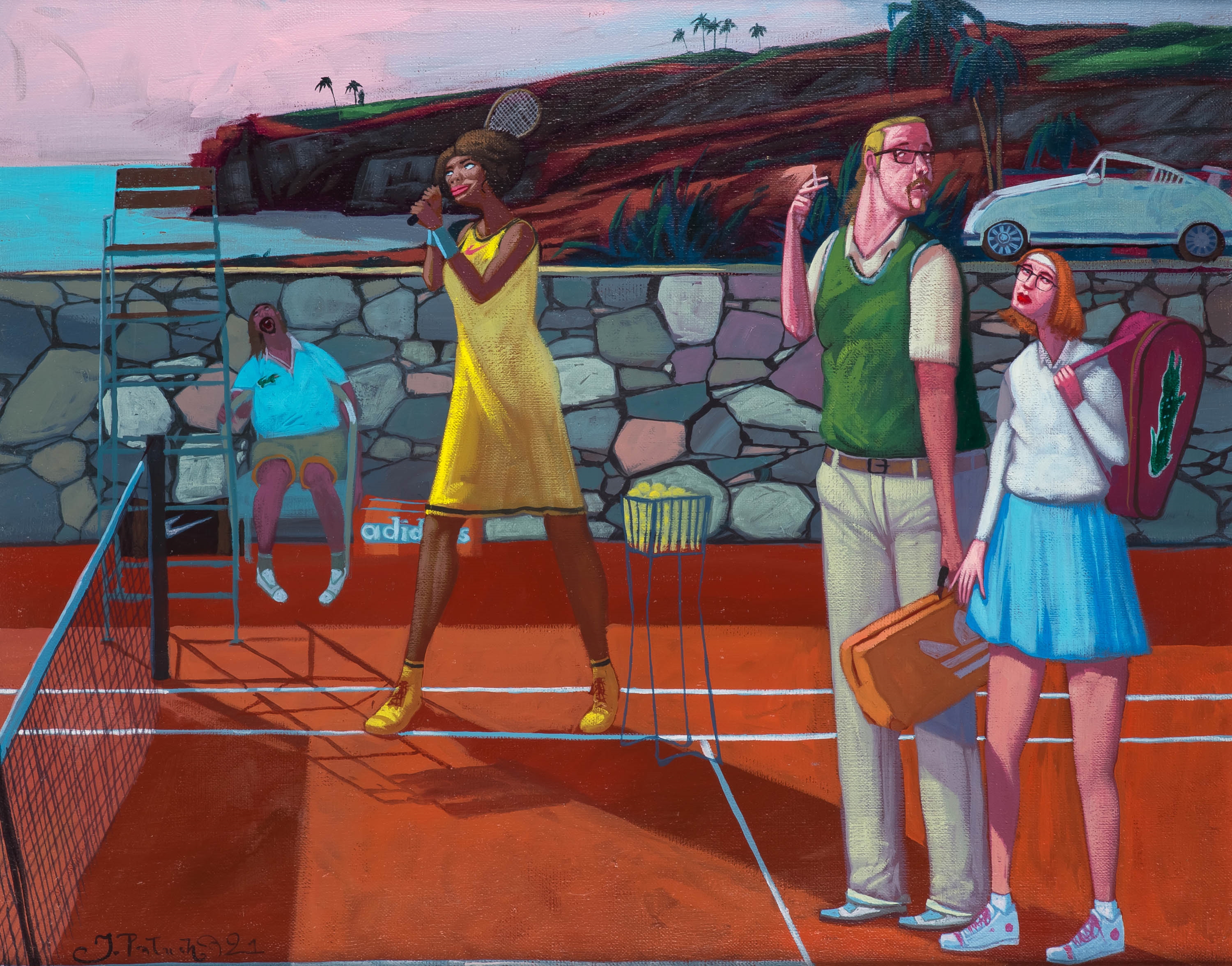 Jacek Palucha | Tenis na wakacjach, 2021 | MutualArt