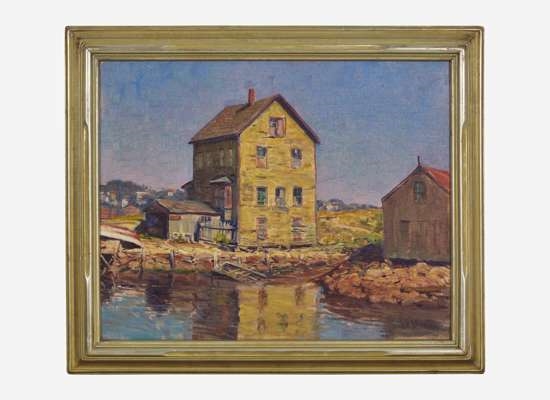 George William Sotter | 1953) - Waterfront Buildings | MutualArt