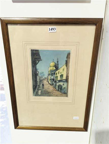 William Haeburn Little | Vieille Rue, Cairo (1923) | MutualArt