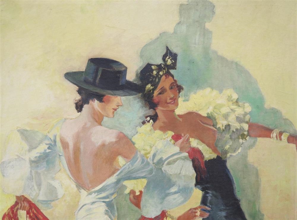 Carl Folke Sahlin | Spanish Dancers | MutualArt