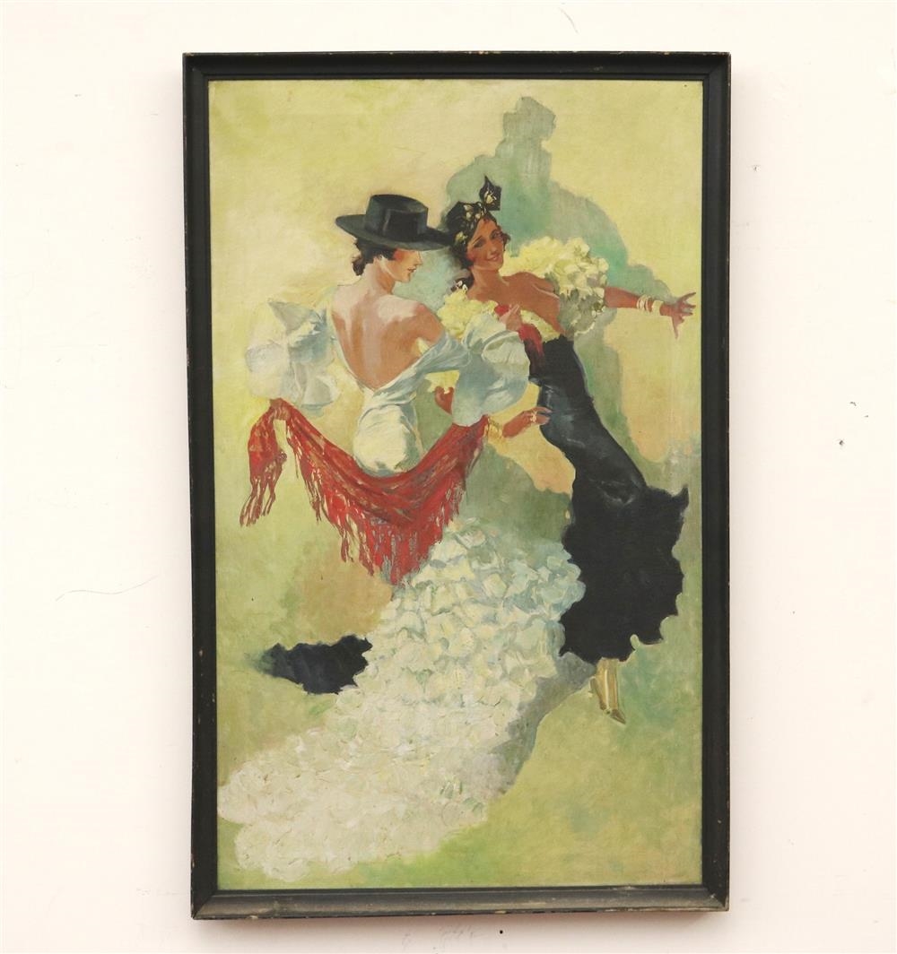 Carl Folke Sahlin | Spanish Dancers | MutualArt