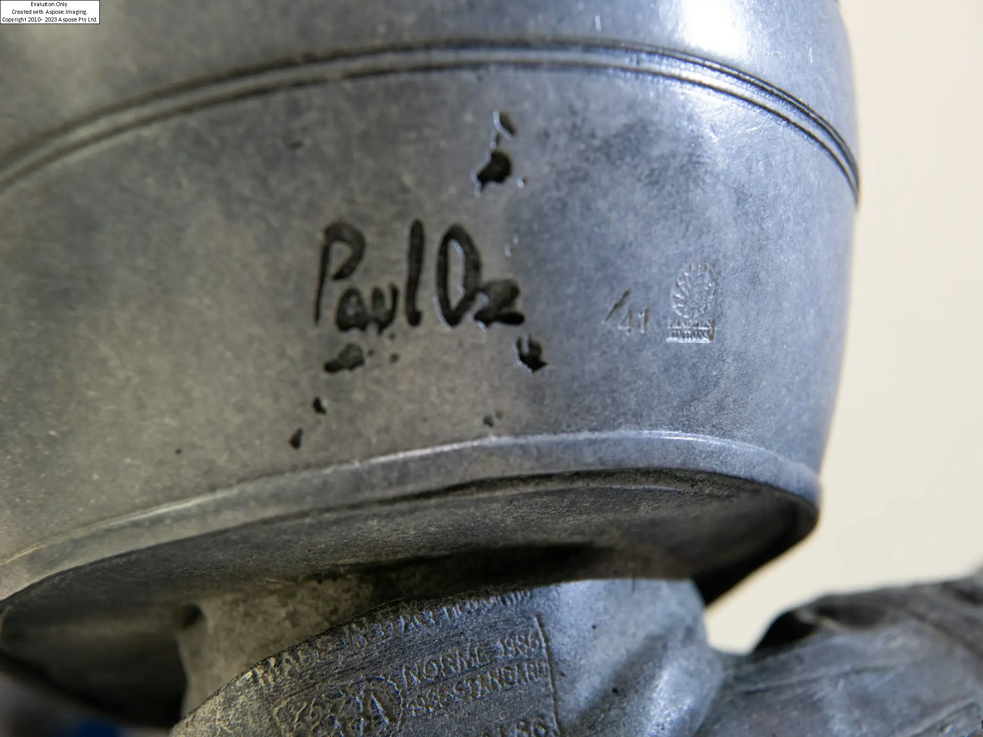 Paul Oz | Eau Rouge Ayrton Senna Sculpture | MutualArt