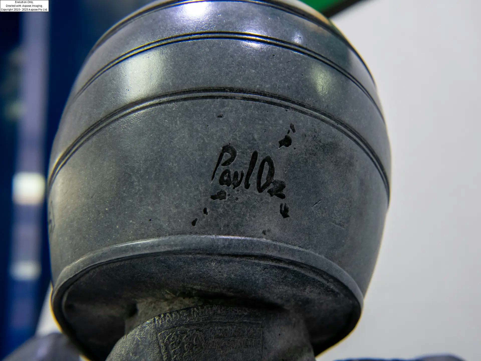 Paul Oz | Eau Rouge Ayrton Senna Sculpture | MutualArt