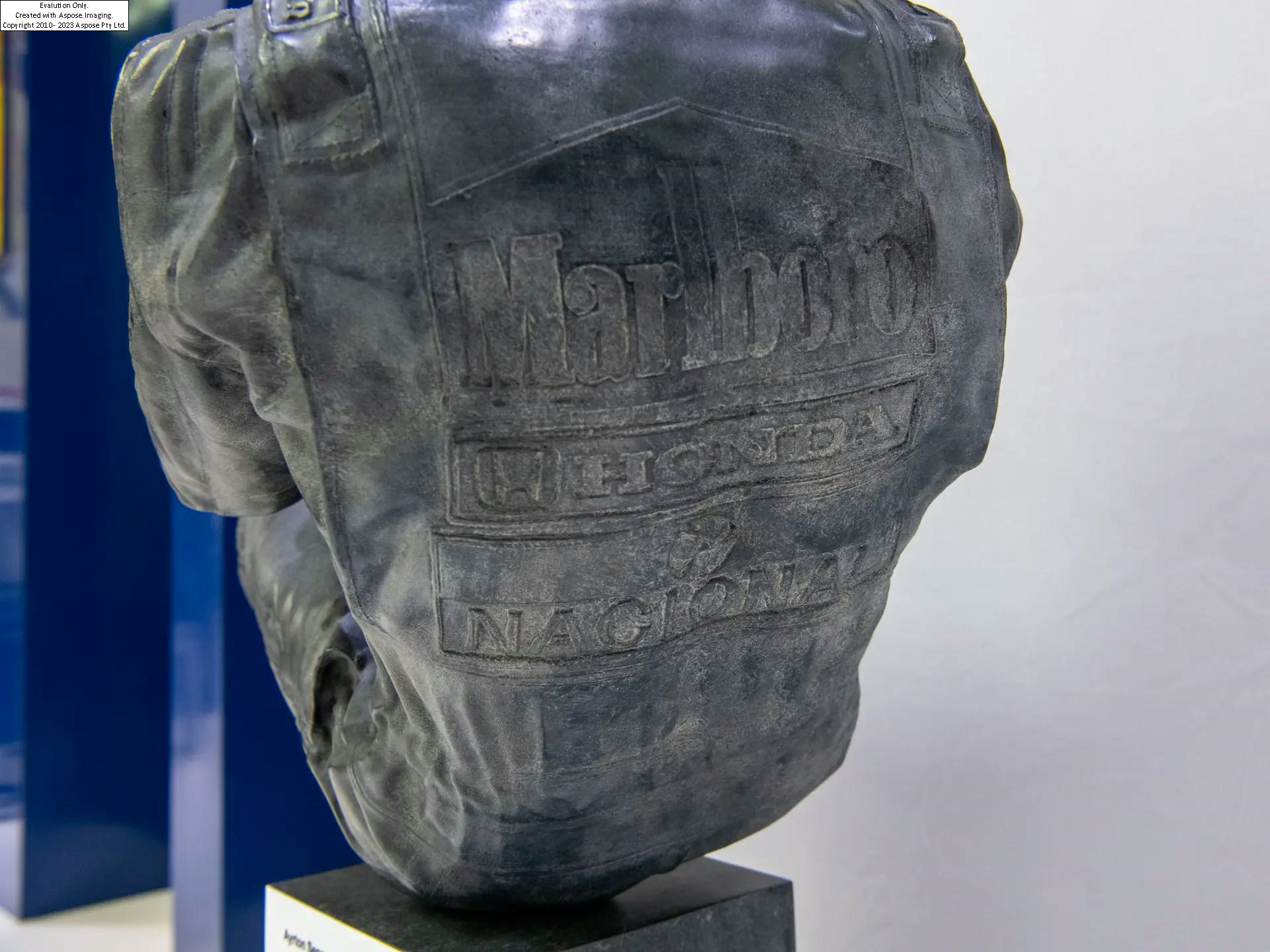 Paul Oz | Eau Rouge Ayrton Senna Sculpture | MutualArt