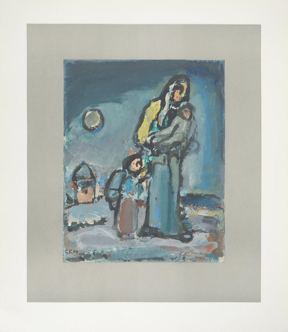 Georges Rouault | 6 Works: Portfolio: La Petite Banlieue (1929) | MutualArt