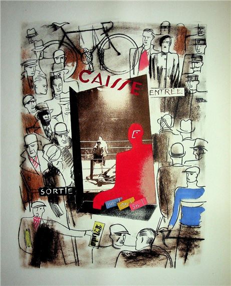 Milivoj Uzelac | At the stadium (1932) | MutualArt