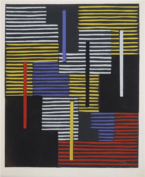 Adolf Richard Fleischmann | Avant l'Op Art (1952) | MutualArt