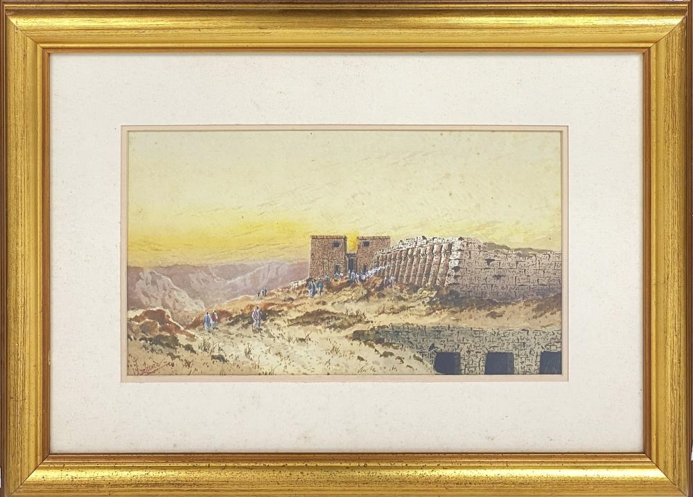 Jan de Leener | Desert Fortress | MutualArt