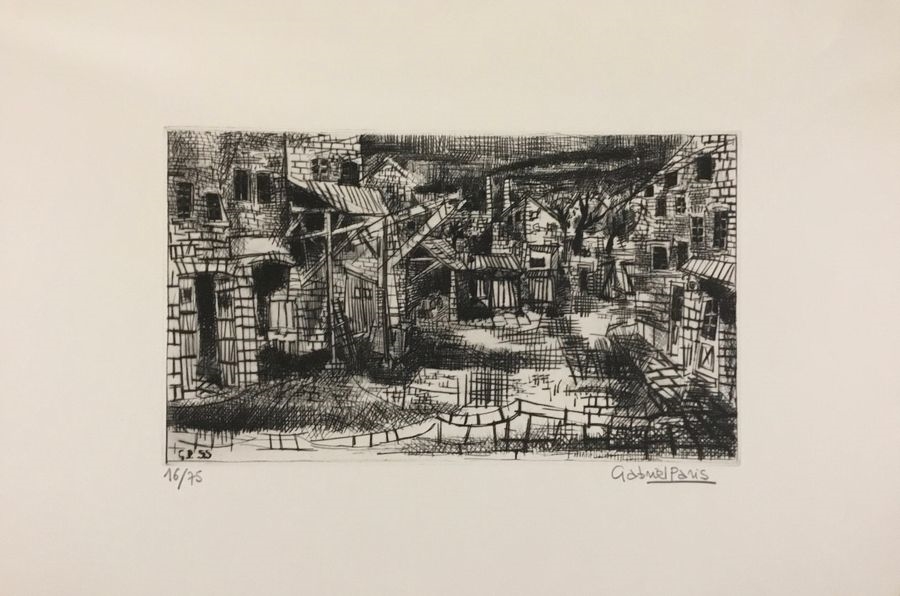 Gabriel Paris | PARIS Gabriel Engraving signed lower right, numbered ...
